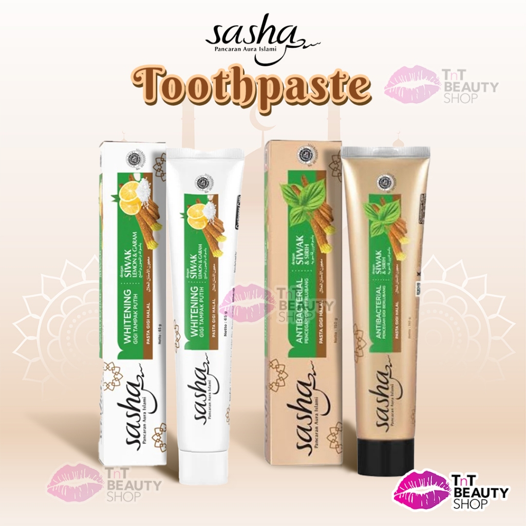 Sasha Sasha Toothpaste WHITENING | Perforated Tooth Prevention | Herbs ...