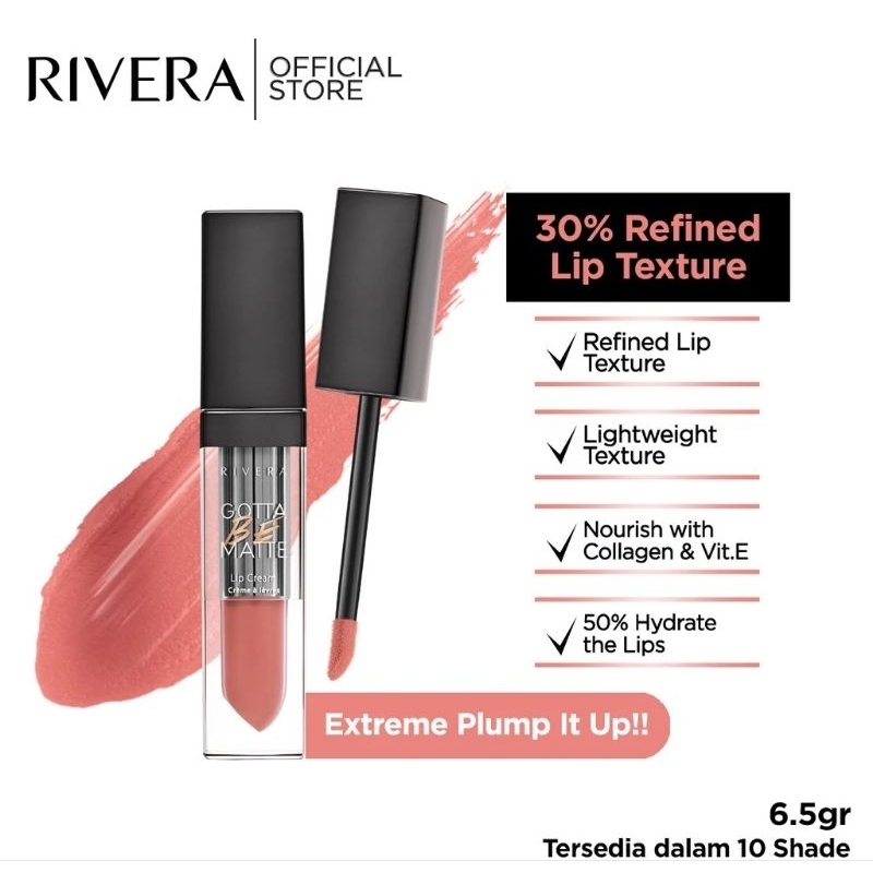 Rivera Gotta Be Matte Lip Cream | Shopee Malaysia