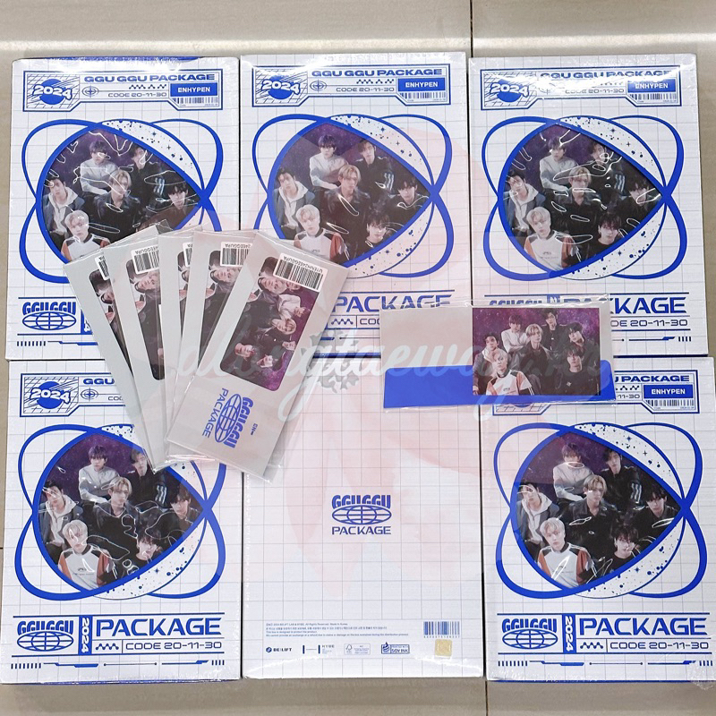 Enhypen - 2024 GGU GGU PACKAGE+WEVERSE POB FULLSET SEALED | Shopee Malaysia