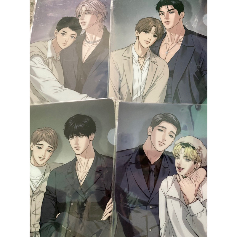 Lezhin MINGWA POP UP CLEAR FILE JINX BJ ALEX WITHOUT PHOTOCARD | Shopee Malaysia