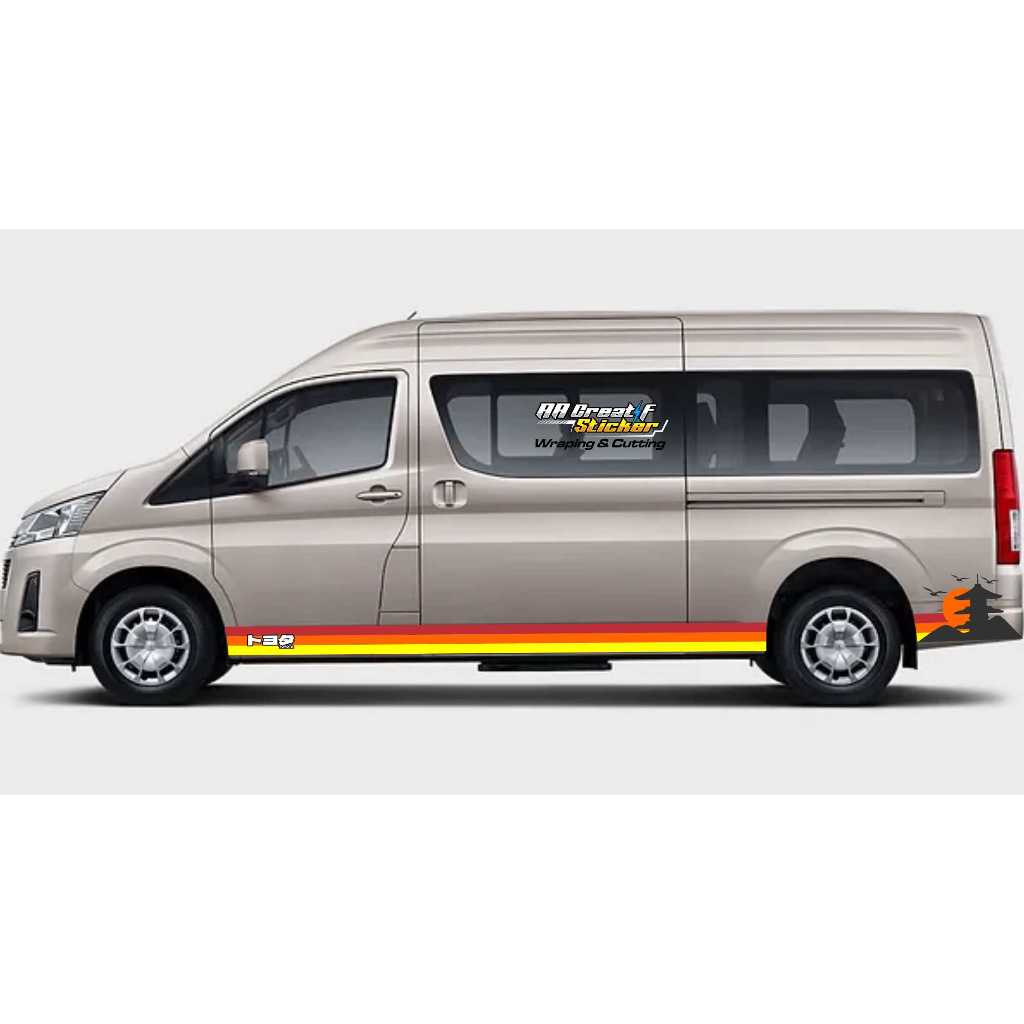 Cutting sticker side decal toyota premio hiace | Shopee Malaysia