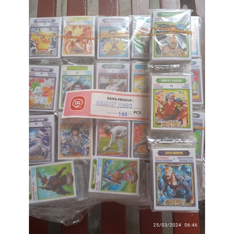 (32) Quartet With jumbo Card tepok | Shopee Malaysia