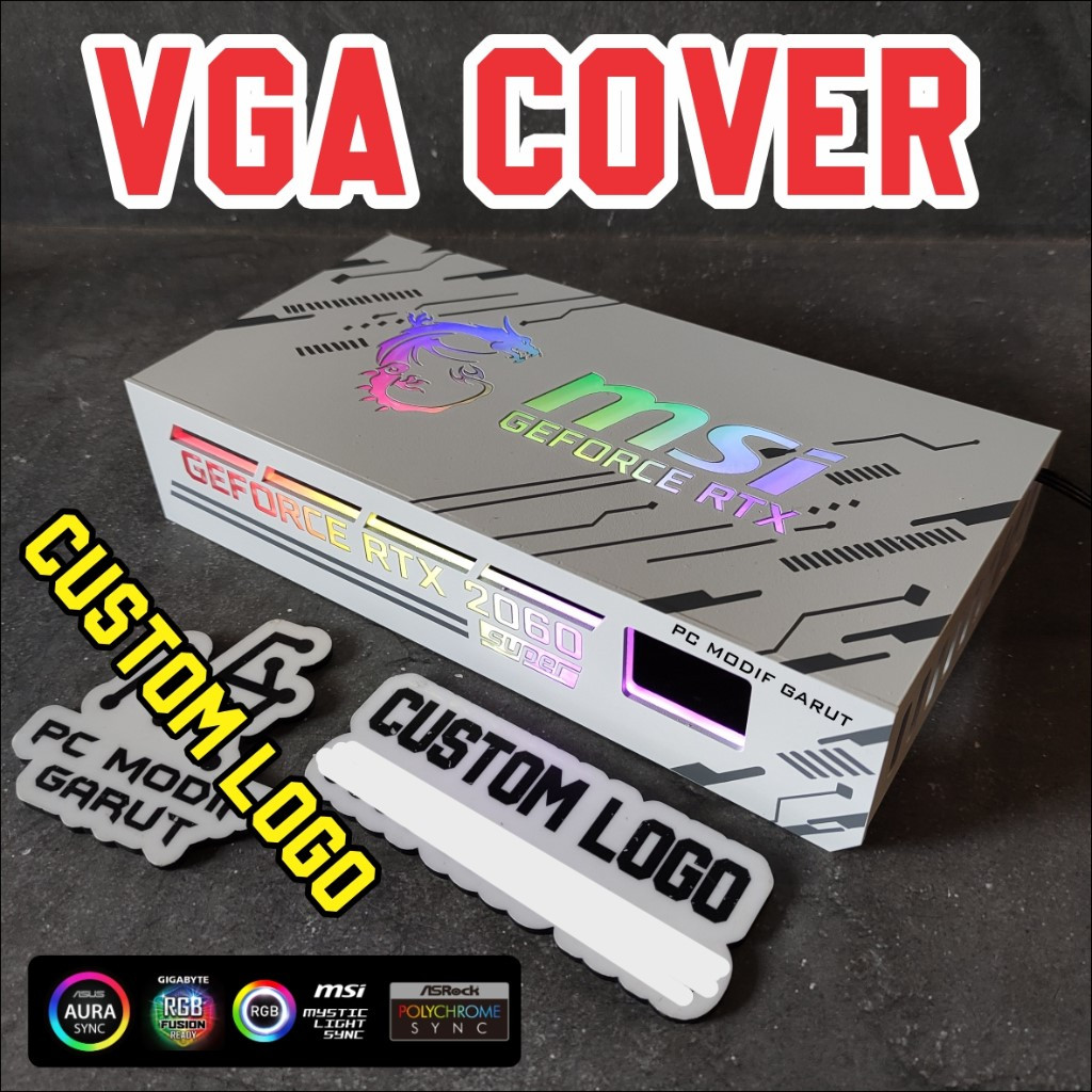 Msi RTX 2060 SUPER CUSTOM VGA COVER LOGO 3 PIN ARGB SYNC | Shopee Malaysia