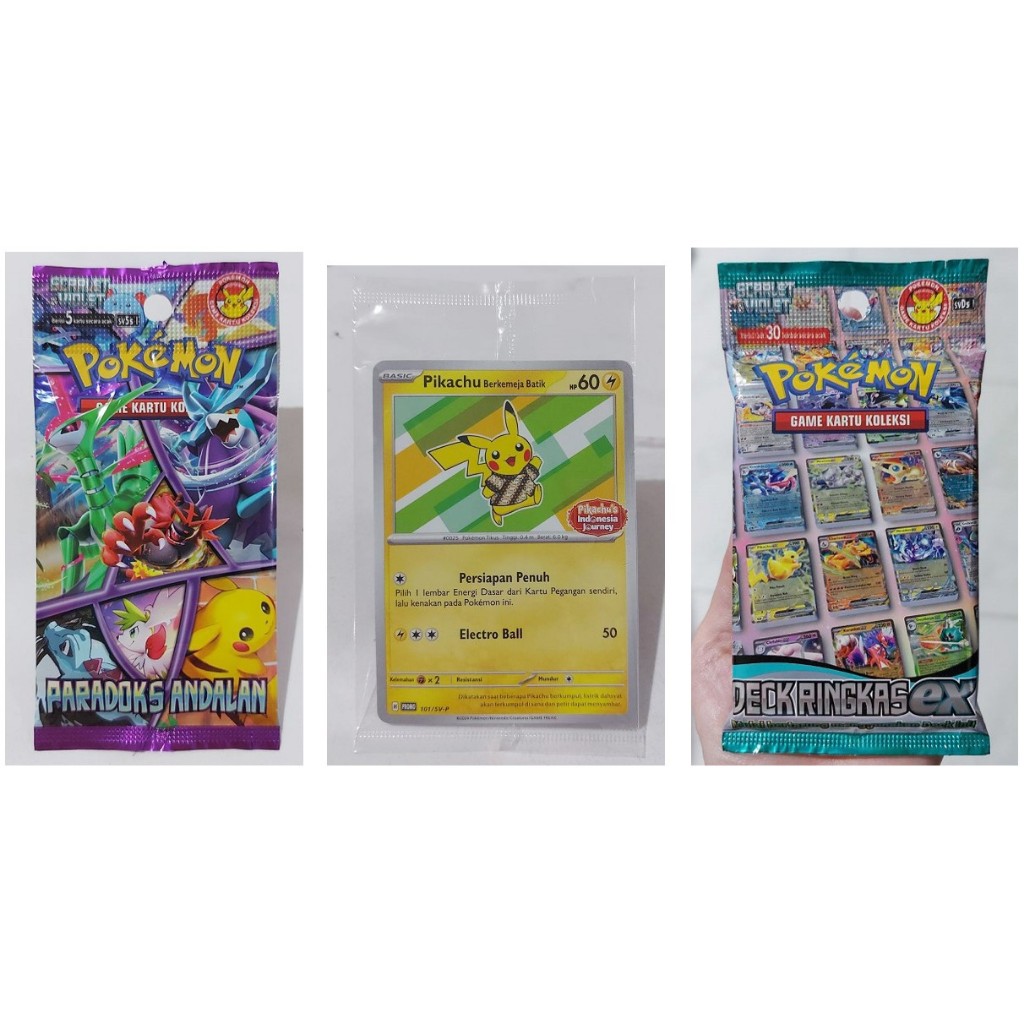 KEMEJA Pikachu Card Batik Shirt Pokemon Card Transfiguration Mask SV6S ...