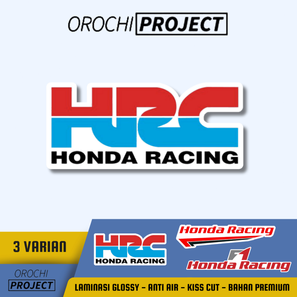 Orochi PROJECT Honda Racing Stickers / Honda Motorcycle Stickers ...