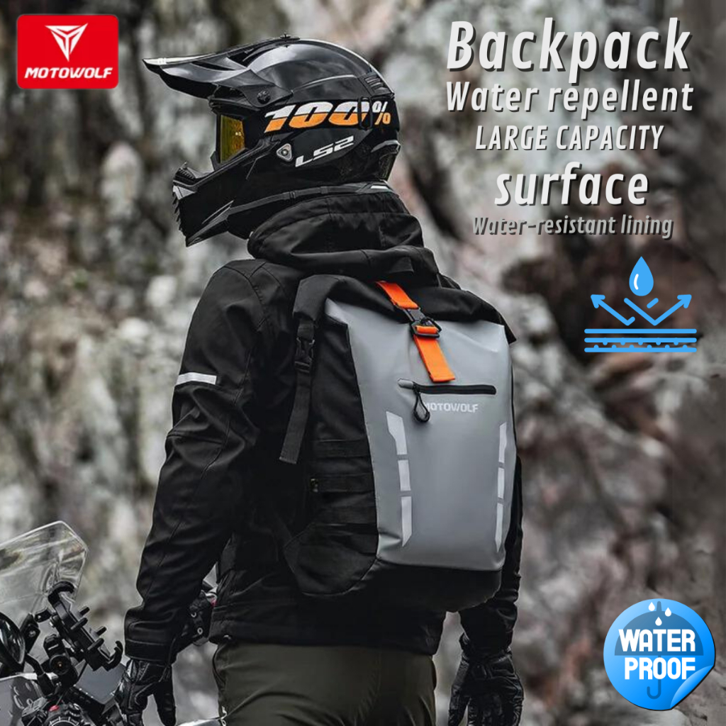 Motowolf Multifunctional Waterproof Quick Release Motorcycle Backpack ...