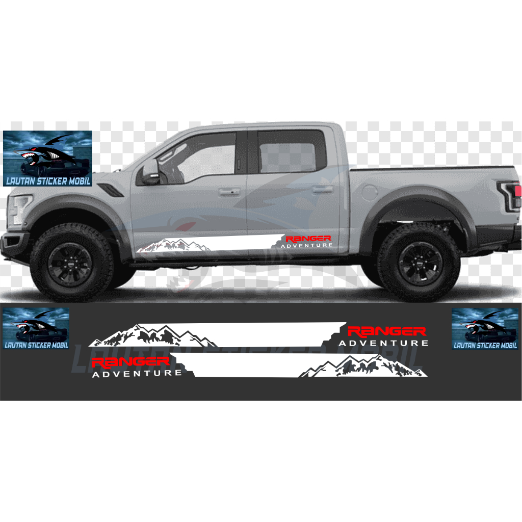 Cutting sticker Car triton sticker sticker list Mountain body Side Car ...