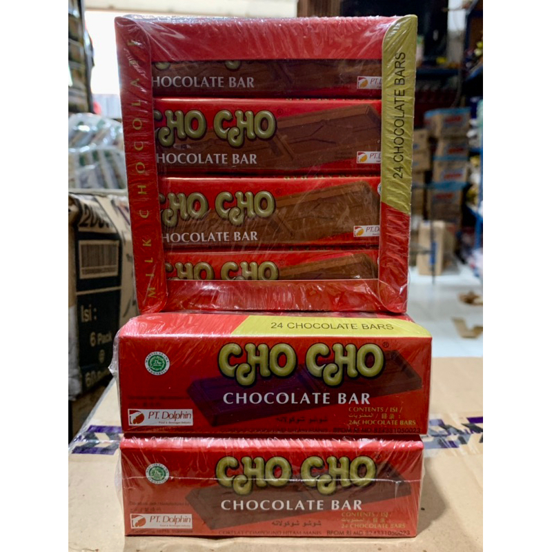 Cho cho Chocolate Bar (1 pack contains 24 pcs) | Shopee Malaysia