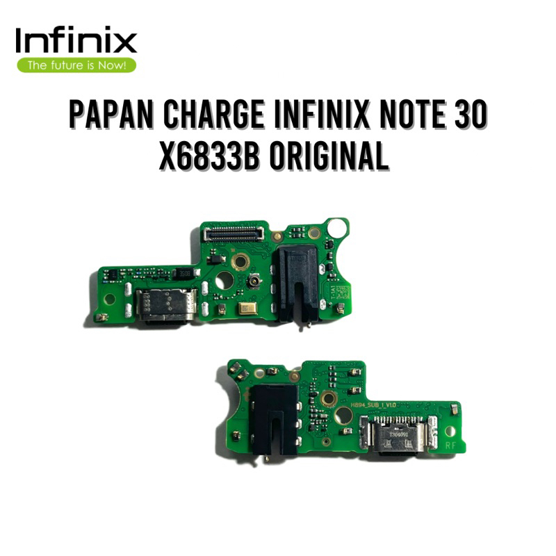Flexible BOARD CAS BOARD CHARGER Connector INFINIX NOTE 30 X6833B ...