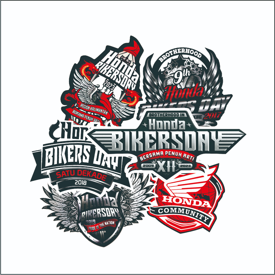Honda bikers day Sticker | Shopee Malaysia
