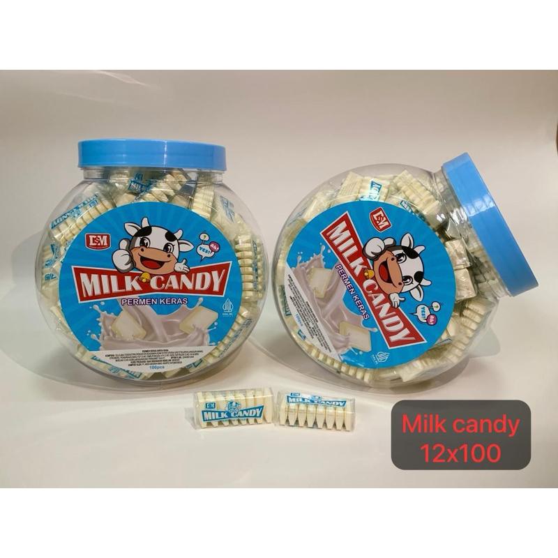 Dsm Milk Candy Jar of Cow's Milk Candy contains 100 pcs | Shopee Malaysia