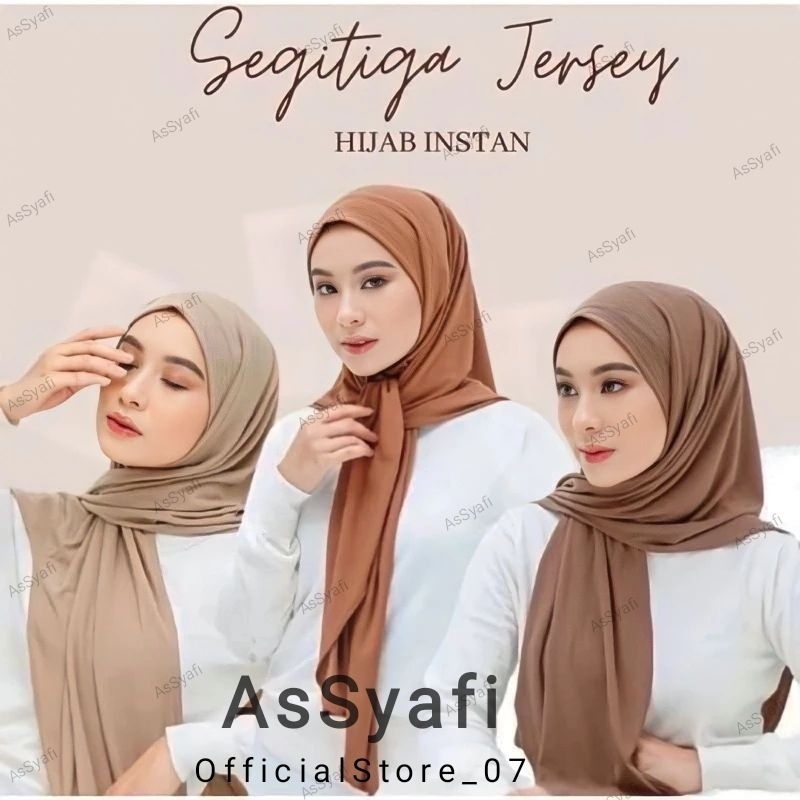 Instant Jersey Triangle Hijab//Jersey Triangle Hijab//Instant Jersey ...