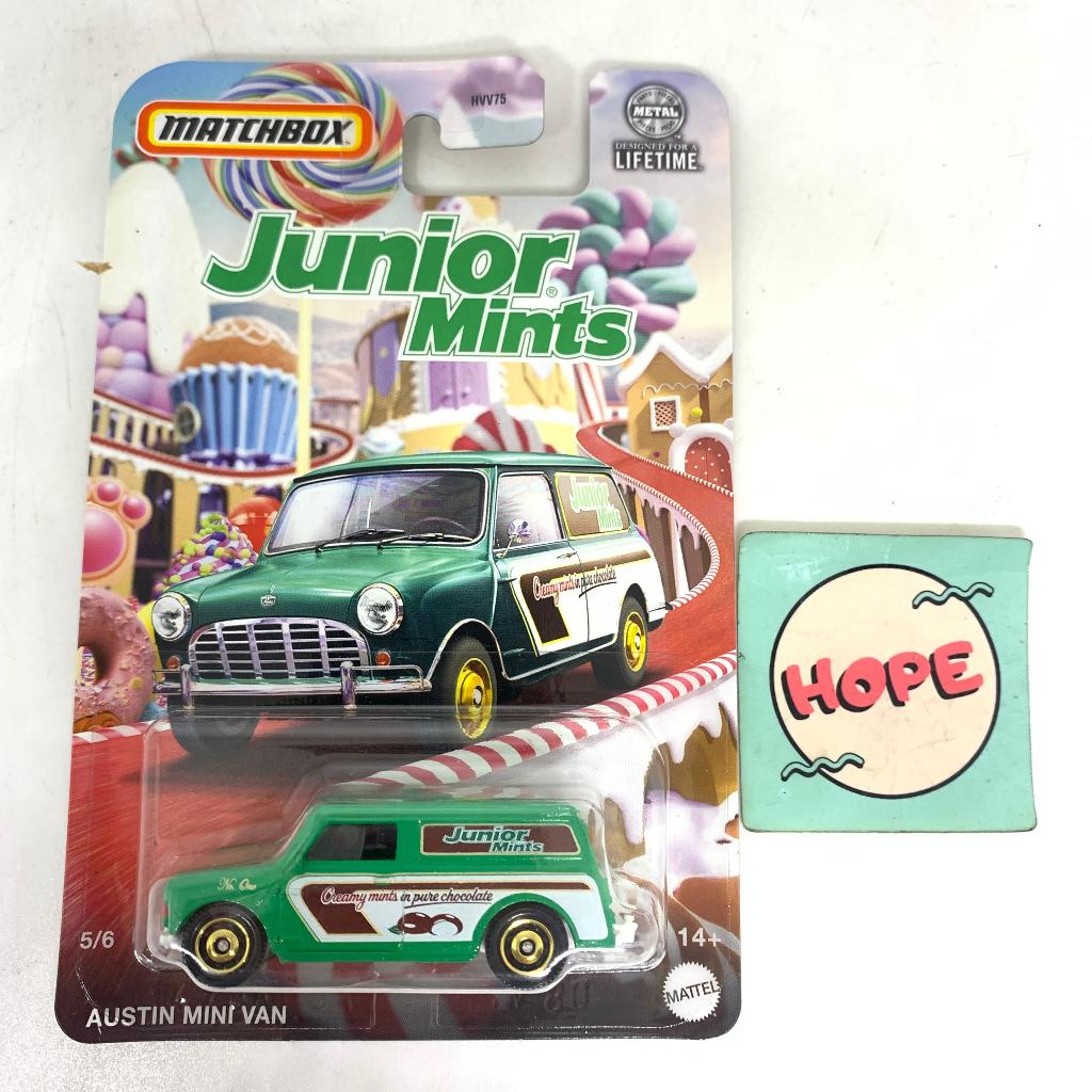 Matchbox Junior Mints Austin Mini Van Diecast Original Mattel | Shopee ...