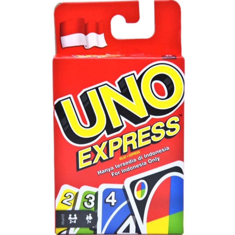 Uno Express Card Game Indonesia Series | Shopee Malaysia