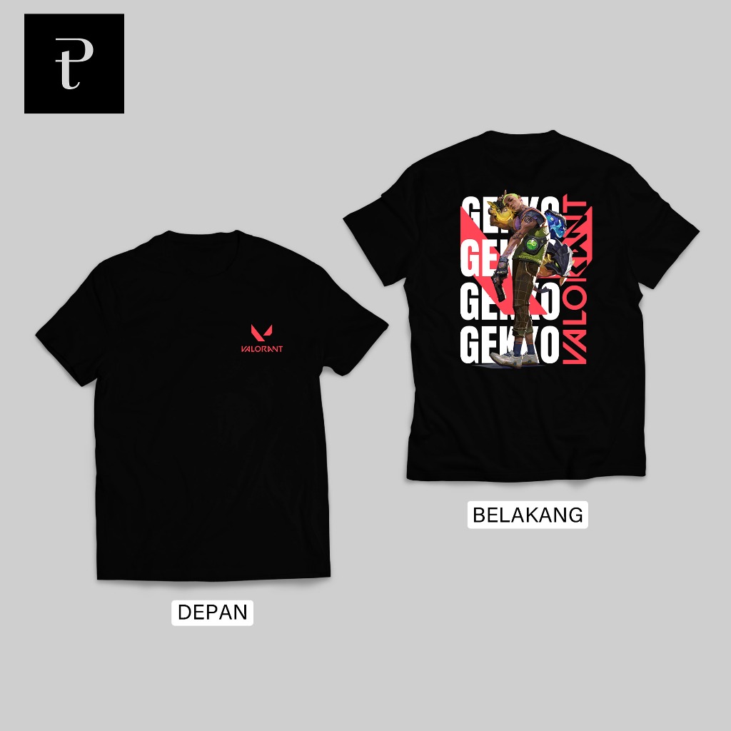 Valorant Gekko T-shirt | Shopee Malaysia