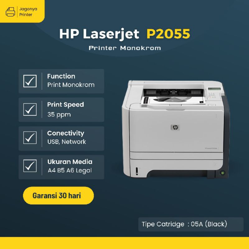 Hp laserjet P2055 Monochrome 05A Printer | Shopee Malaysia