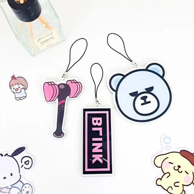 GANTUNGAN Blackpink Blink Jisoo Jennie Krunk Acrylic HP Keychain ...