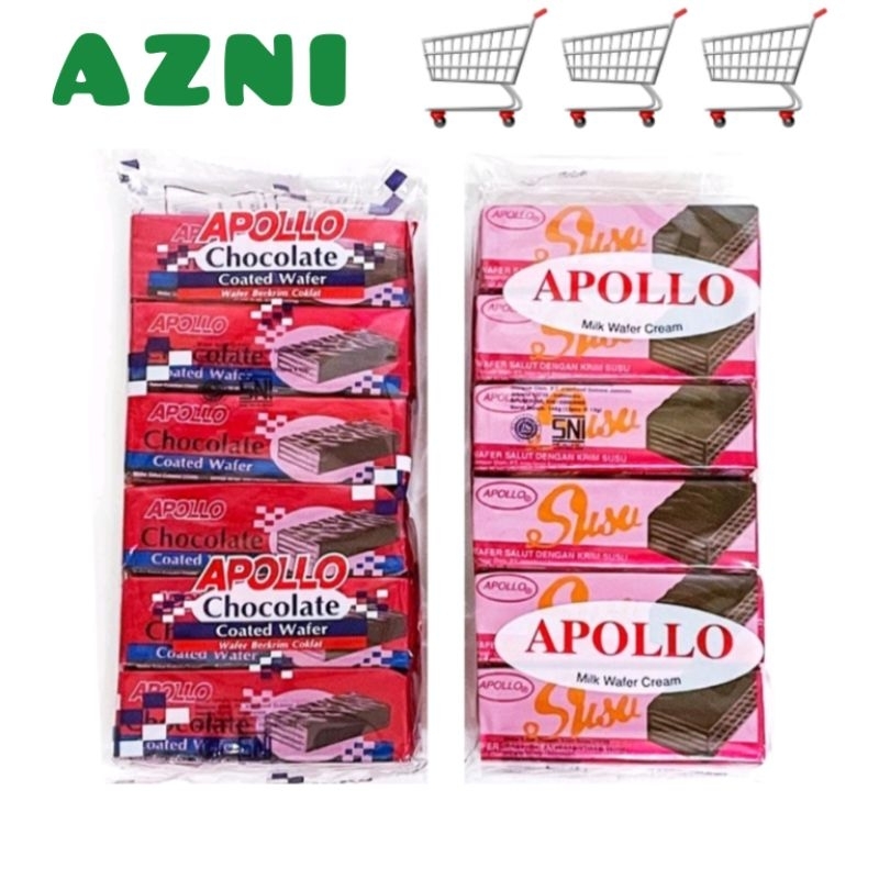 Apollo Wafer contains 12 Pcs | Shopee Malaysia