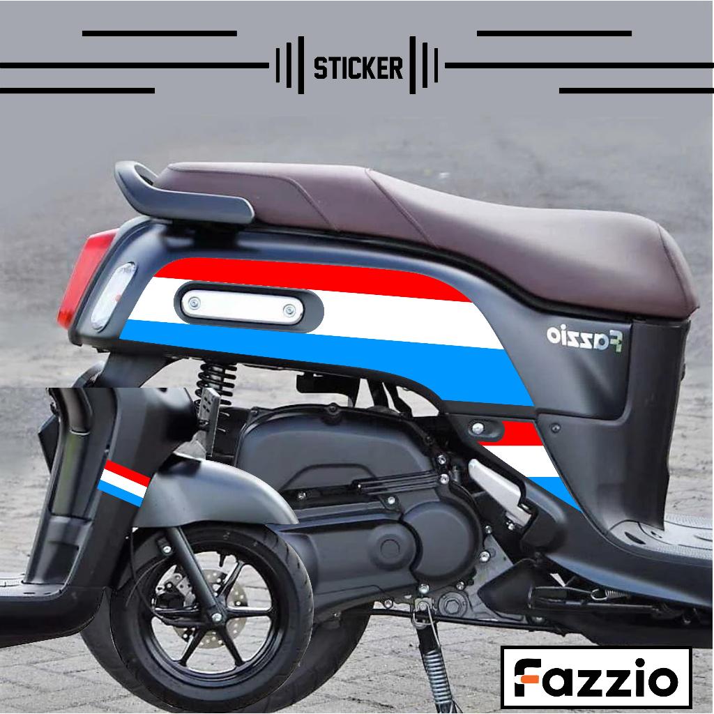 Fhe1 STRIPING FAZZIO M1 STICKER STICKER YAMAHA FAZZIO HERBIE EDITION ...