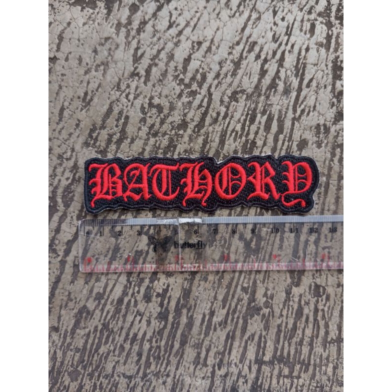 Bathory patch (red) | Shopee Malaysia