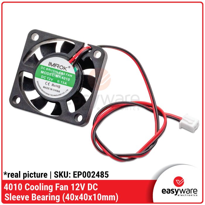 Fan 4cm 12V 5V DC BRUSHLESS Fan Cooling Fan 4x4 cm Fan 4010 Cooling Fan ...