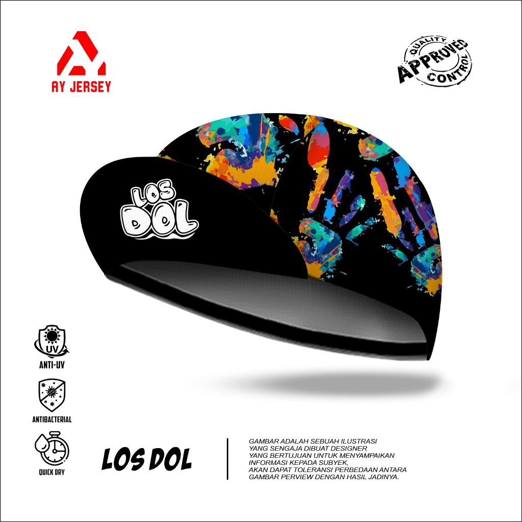 Los DOL CAP CYCLING (BIKE HAT) | Shopee Malaysia