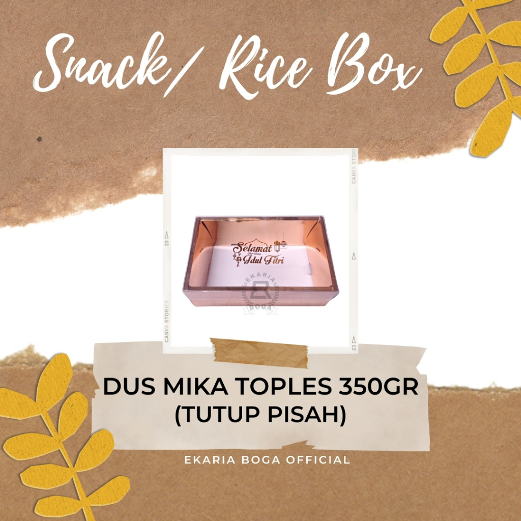 Snack BOX/RICE BOX | Box | Mica GOLD BOX | Hampers 3 Jars | Parcel ...