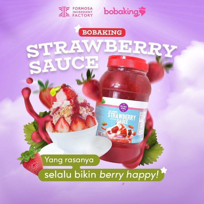 Strawberry Jam / Strawberry Jam Boba King 2,3 Kg | Shopee Malaysia