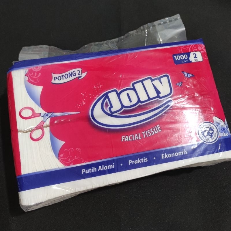 Jolly POPUP TISSUE 1000gram refil TISSUE box 1kg | Shopee Malaysia