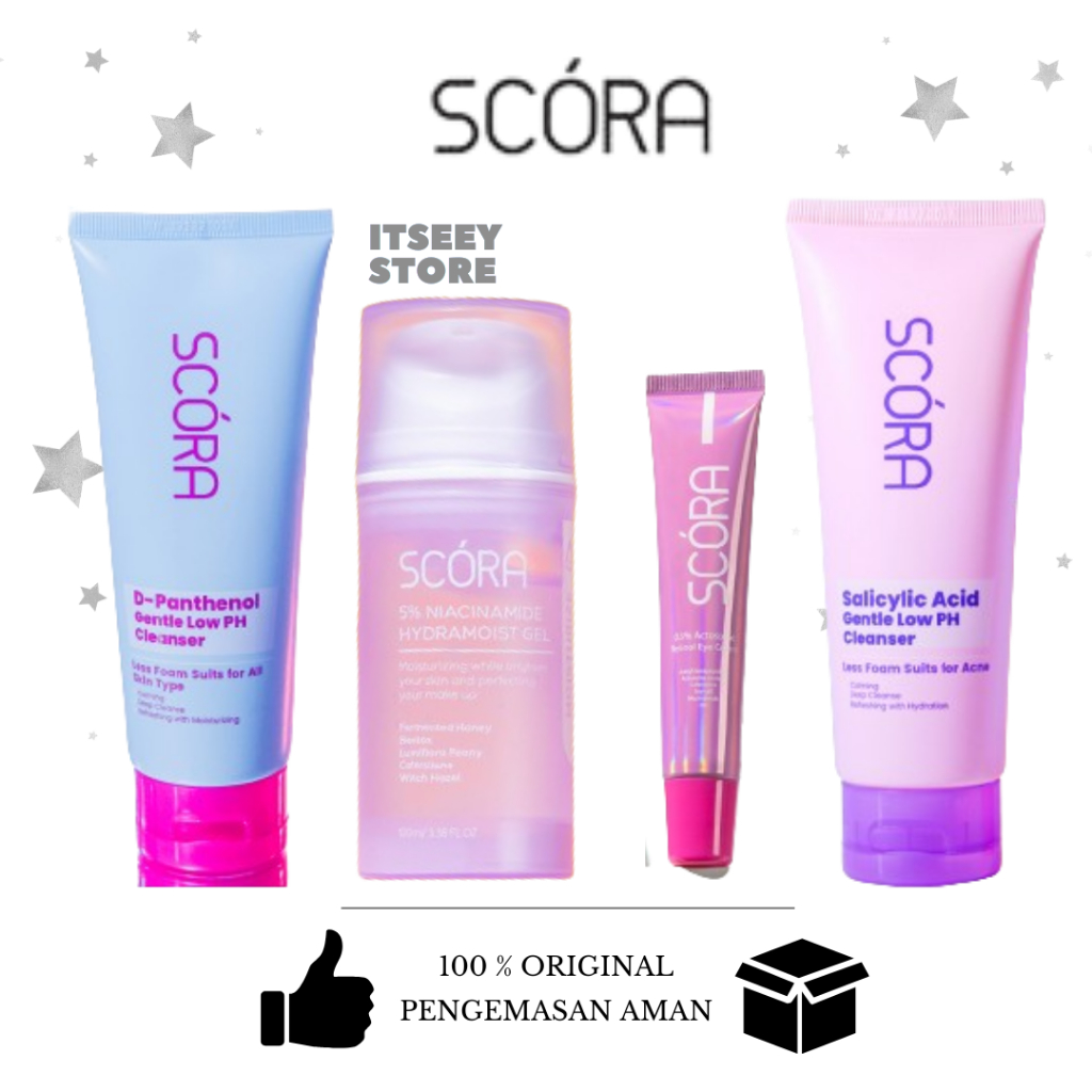 Scora Retinol Eye Cream Niacinamide Hydramoist Gel Salicylic Acid ...