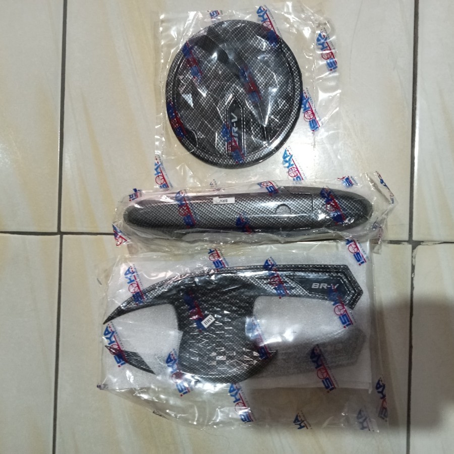 Package / Full Set Cover Outer Handle Tank Cover Carbon All New Honda ...