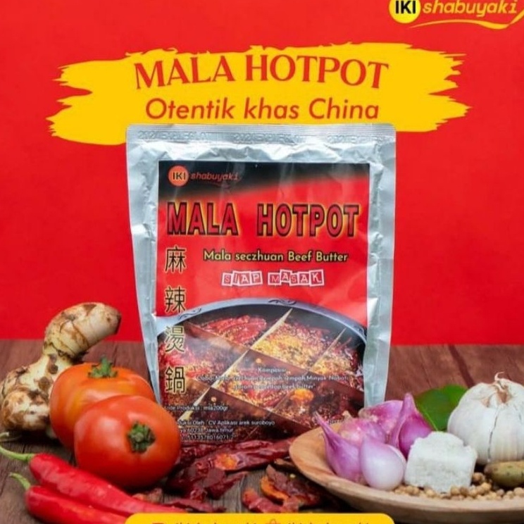 Mala hotpot HALAL 2gr mala butter hotpot malatang hotpot mala xiang guo ...