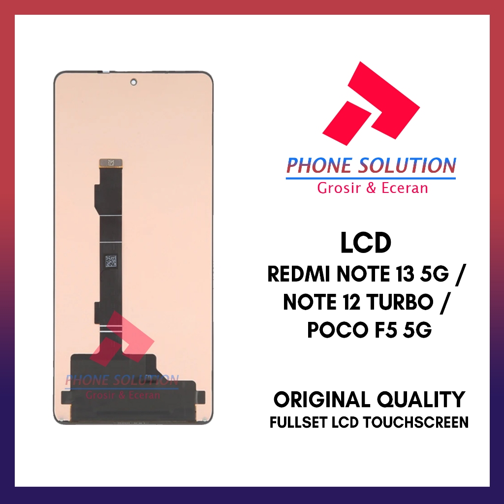 Lcd Redmi Note 13 5G/LCD Redmi Note 12 Turbo/LCD Poco F5 5G Original Fullset Touchscreen - 1 ...
