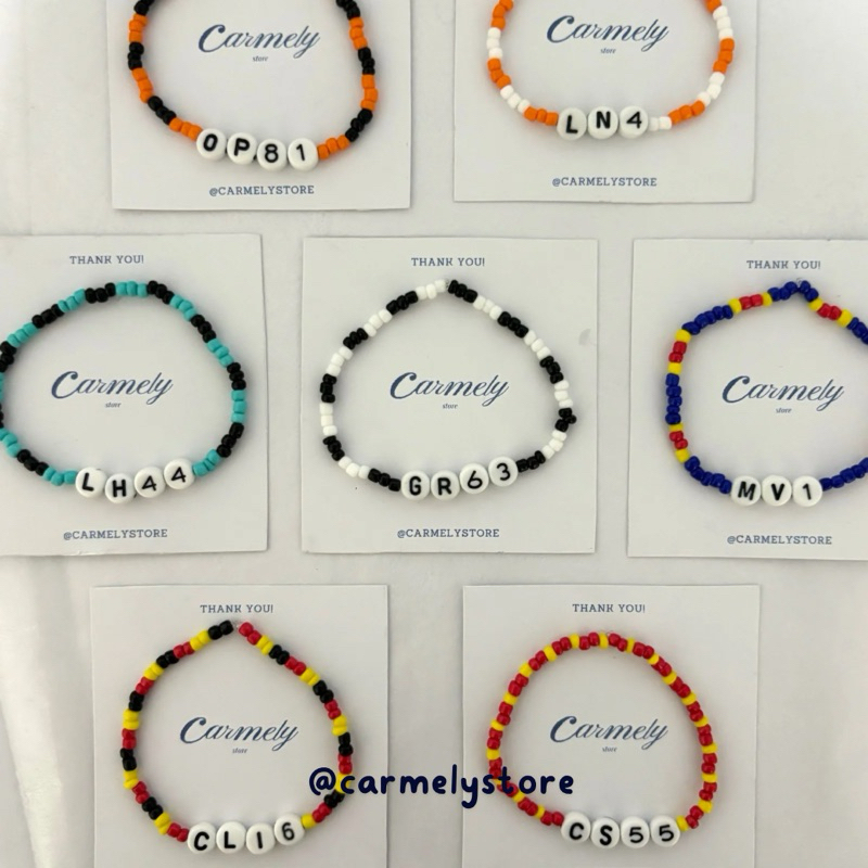 F1 [Formula 1] - Simple Beads Bracelet/Bracelet (2024) | Shopee Malaysia