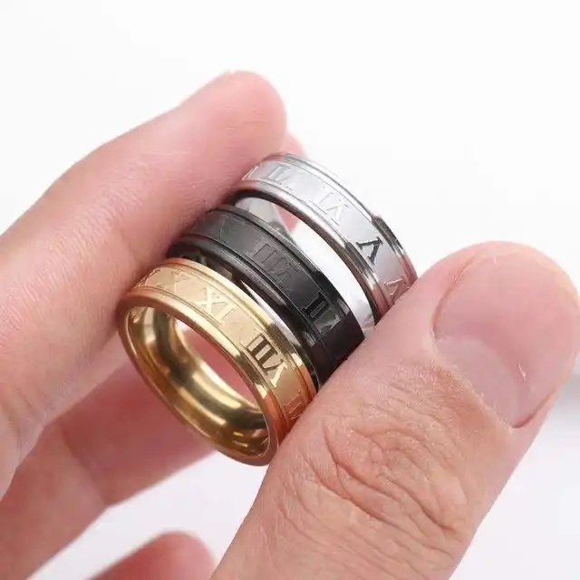 Cicin STAINLEES STEEL MEN/WOMEN ROMAN MODEL ANTI-RUST AND FADE | Shopee ...