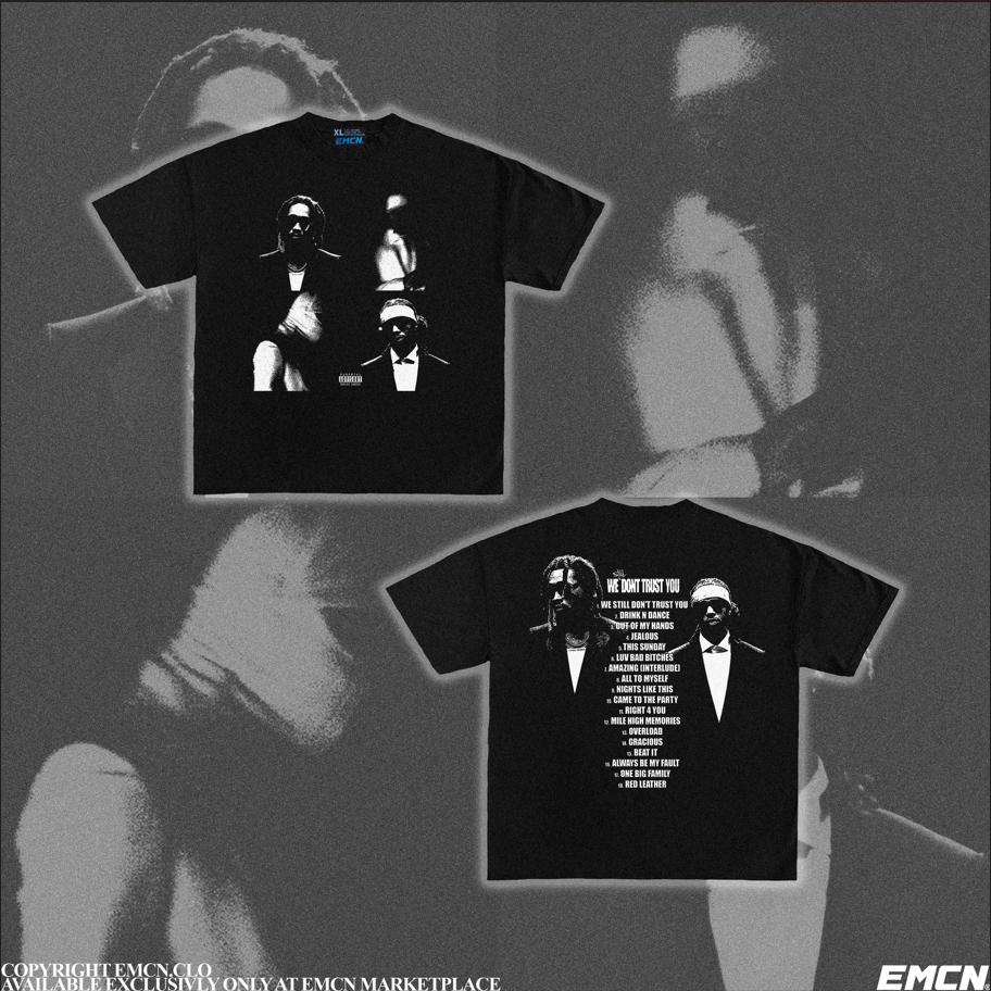 Emcn Oversized Tee We Still don't Trust You | Shopee Malaysia