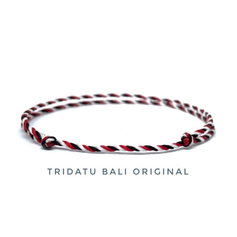 Original Balinese Plain Tridatu Bracelet | Shopee Malaysia