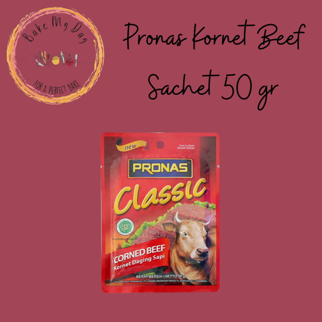 Pronas Corned Beef Sachet 50 gr | Shopee Malaysia