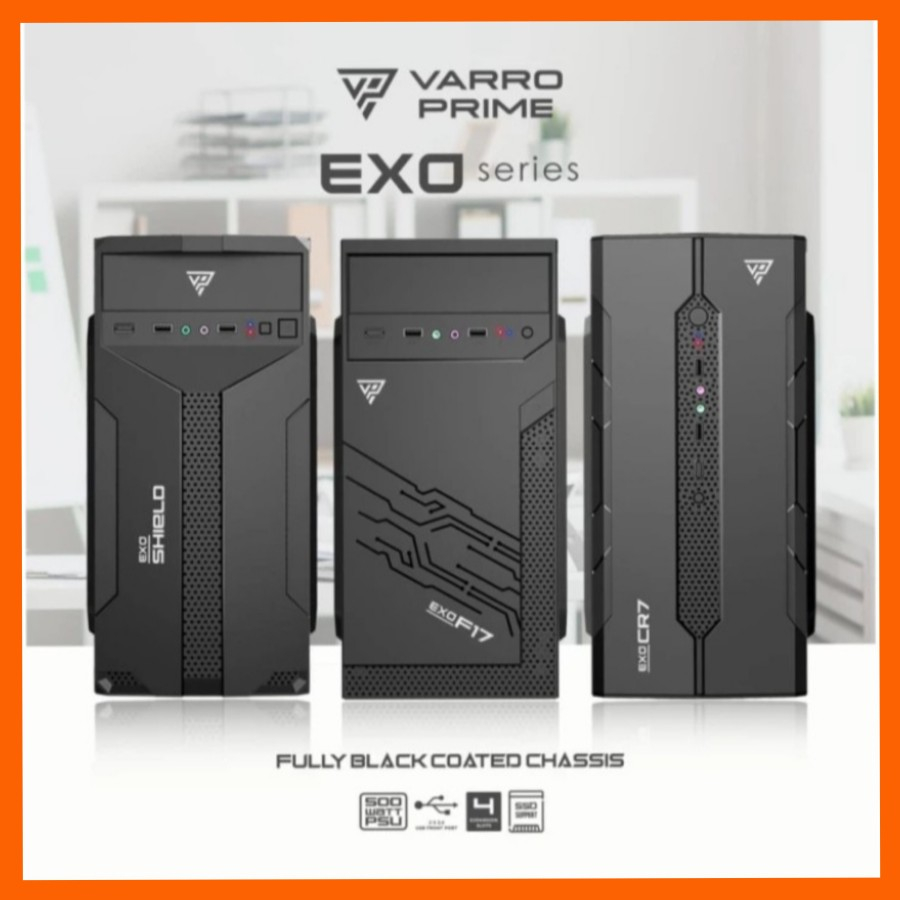 Varro EXO SERIES CASING INCLUD PSU 500 WATT | Shopee Malaysia