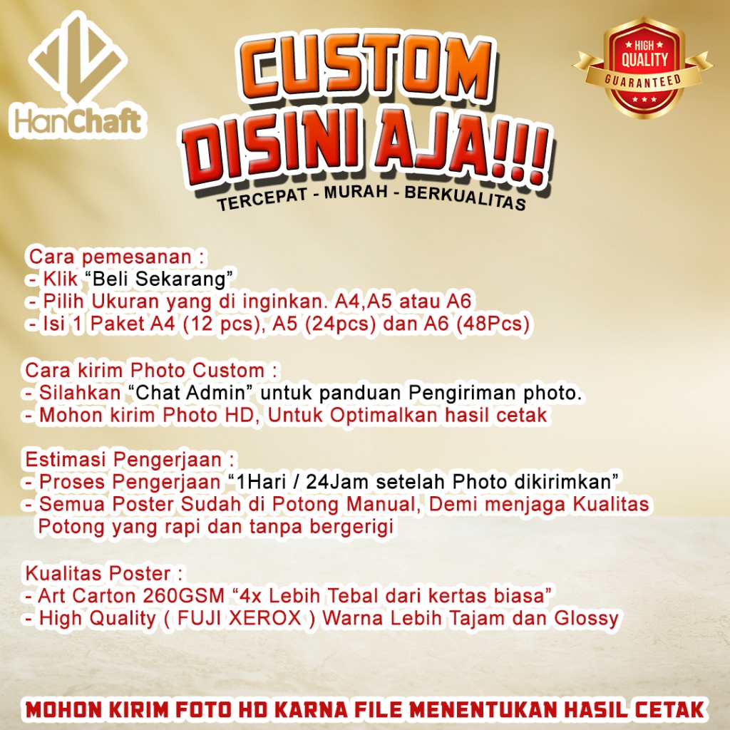 Special CUSTOM ORDER | Aesthetic Wall Poster | Poster | Poster Custom ...