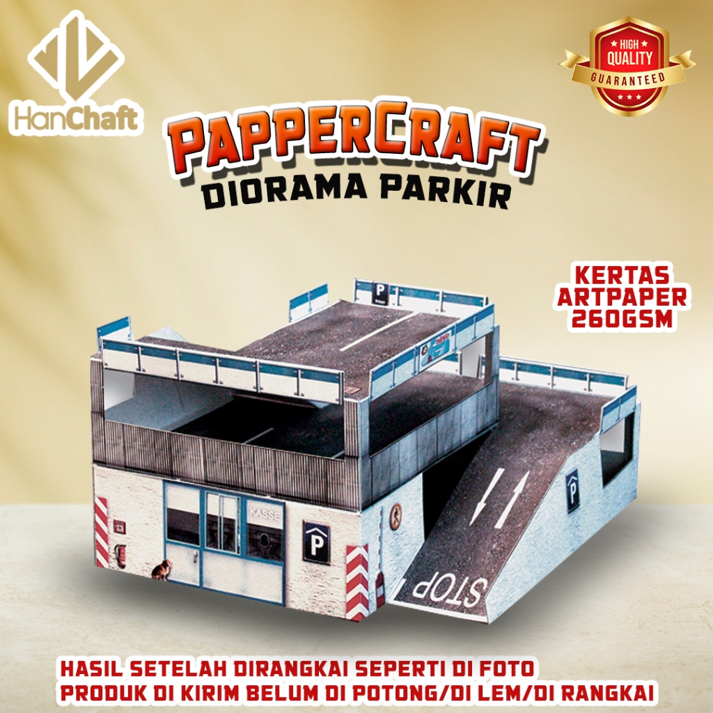 Diorama/papercraft Parking Diecast | Shopee Malaysia