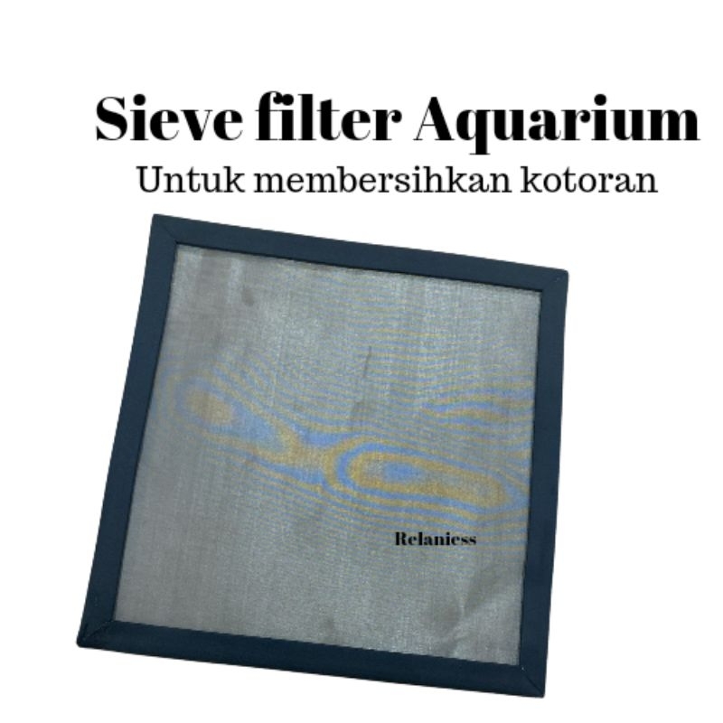 Sieve aquarium filter aquarium filter box for cleaning aquarium fish ...