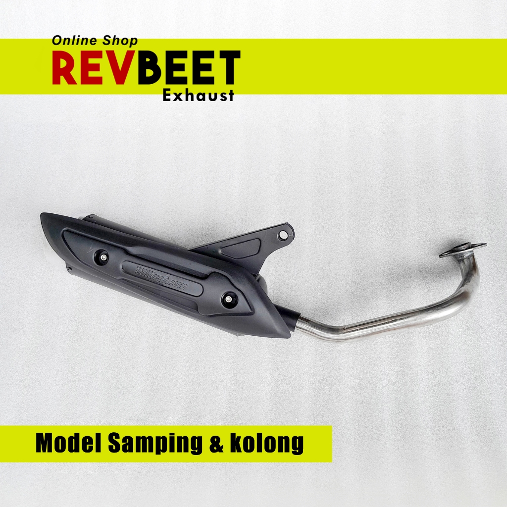 Side Standard model Exhaust, Cool Bass Sound PNP Beat Fi/Vario 150new ...