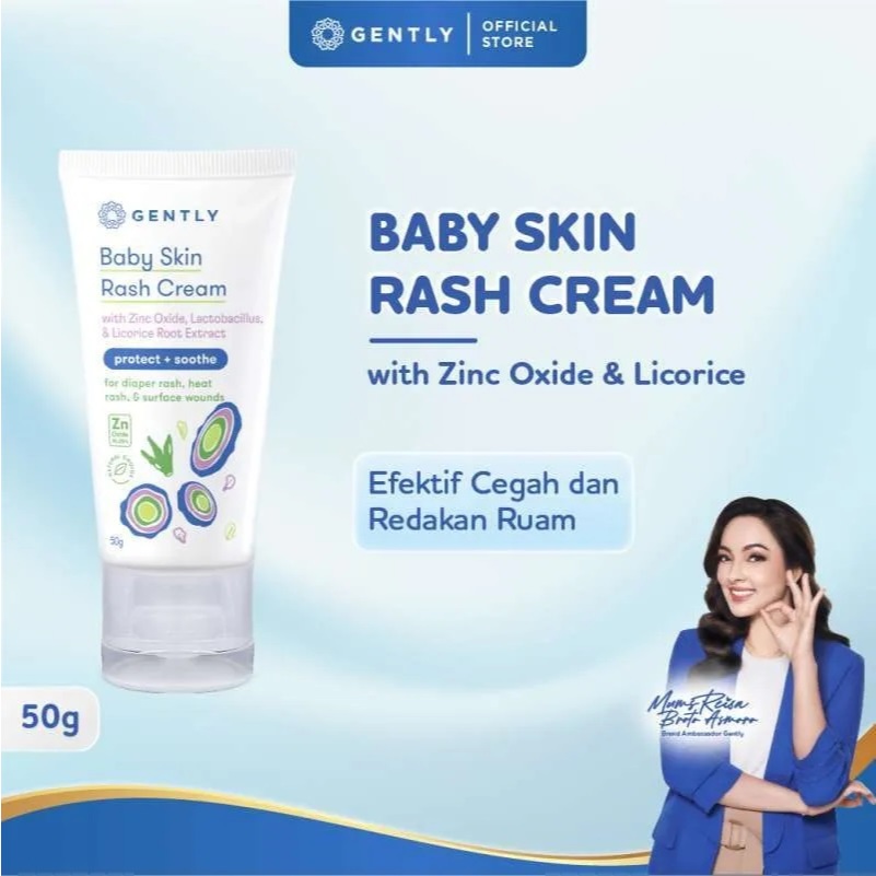 Gently Baby Skin Rash Cream/ Cream For Babies And Children | Shopee ...