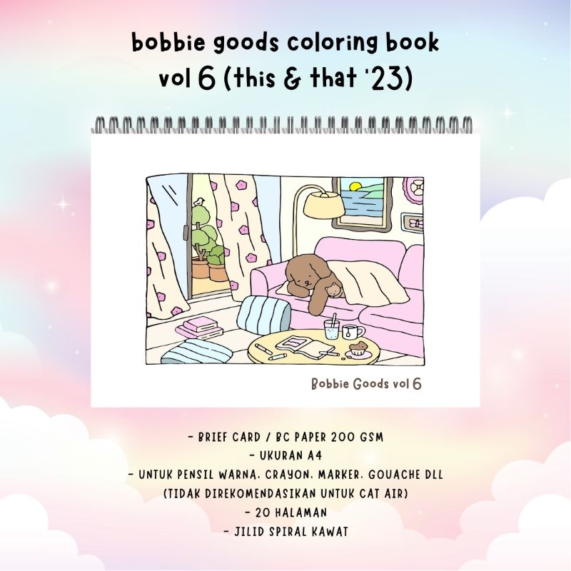Bobbie Goods Coloring Book Vol 6 This and That 20 Pages Of BC Paper ...