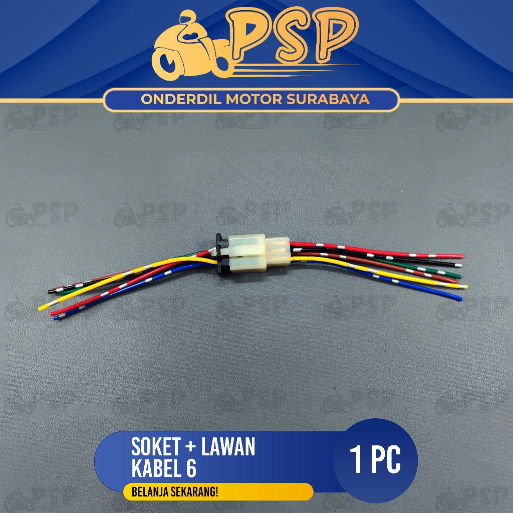 Socket + Fight Cable 6 (Price According to Photo) - Cable Cabel Socket ...