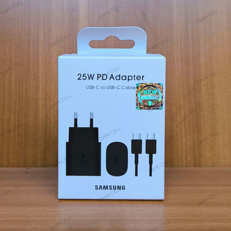 Charger Set Casan Samsung Super Fast Charging 25W Cable Type C to Type ...