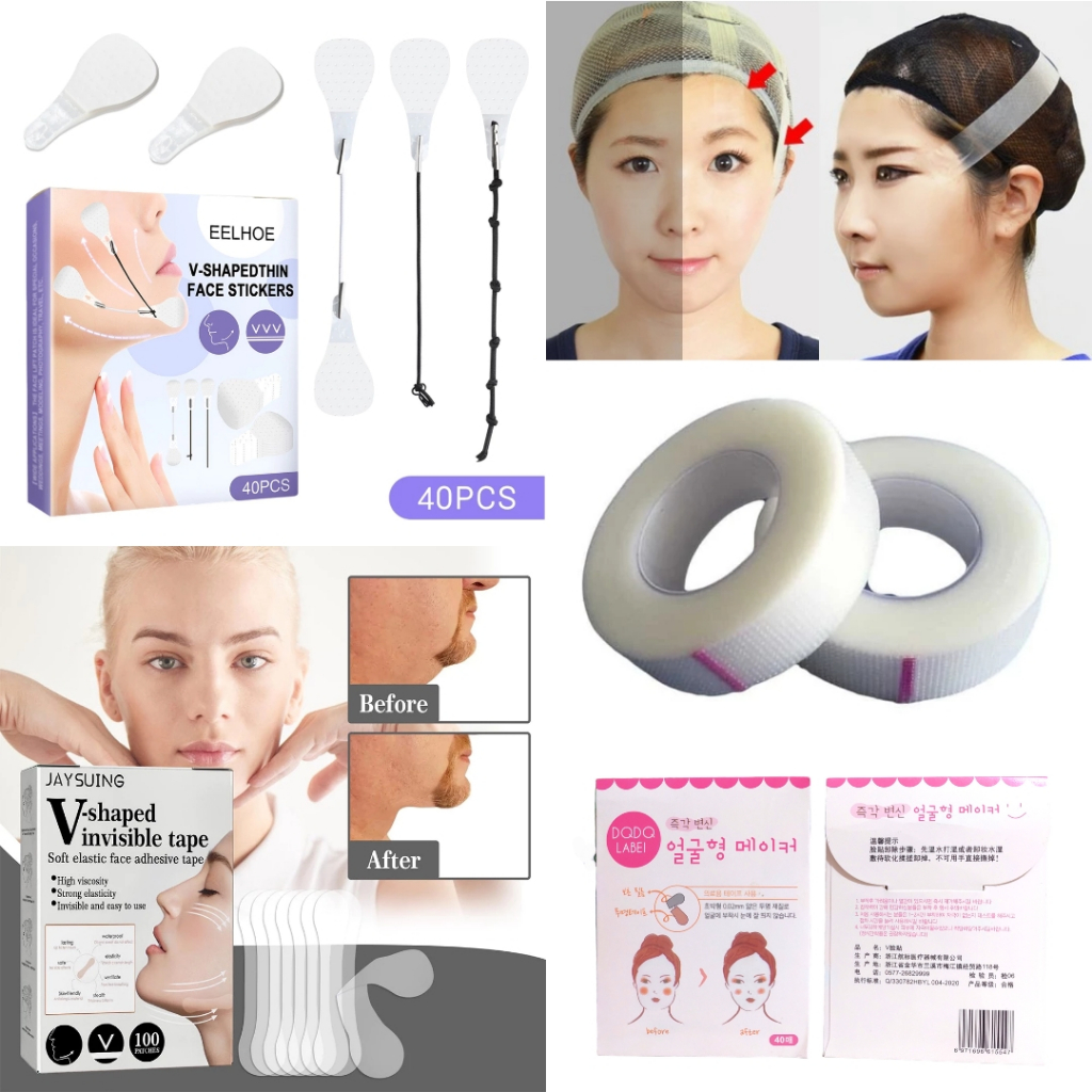Csp012 – Face Tape Sticker Lift Anti Wrinkle Face Imitator V Shapedthin ...