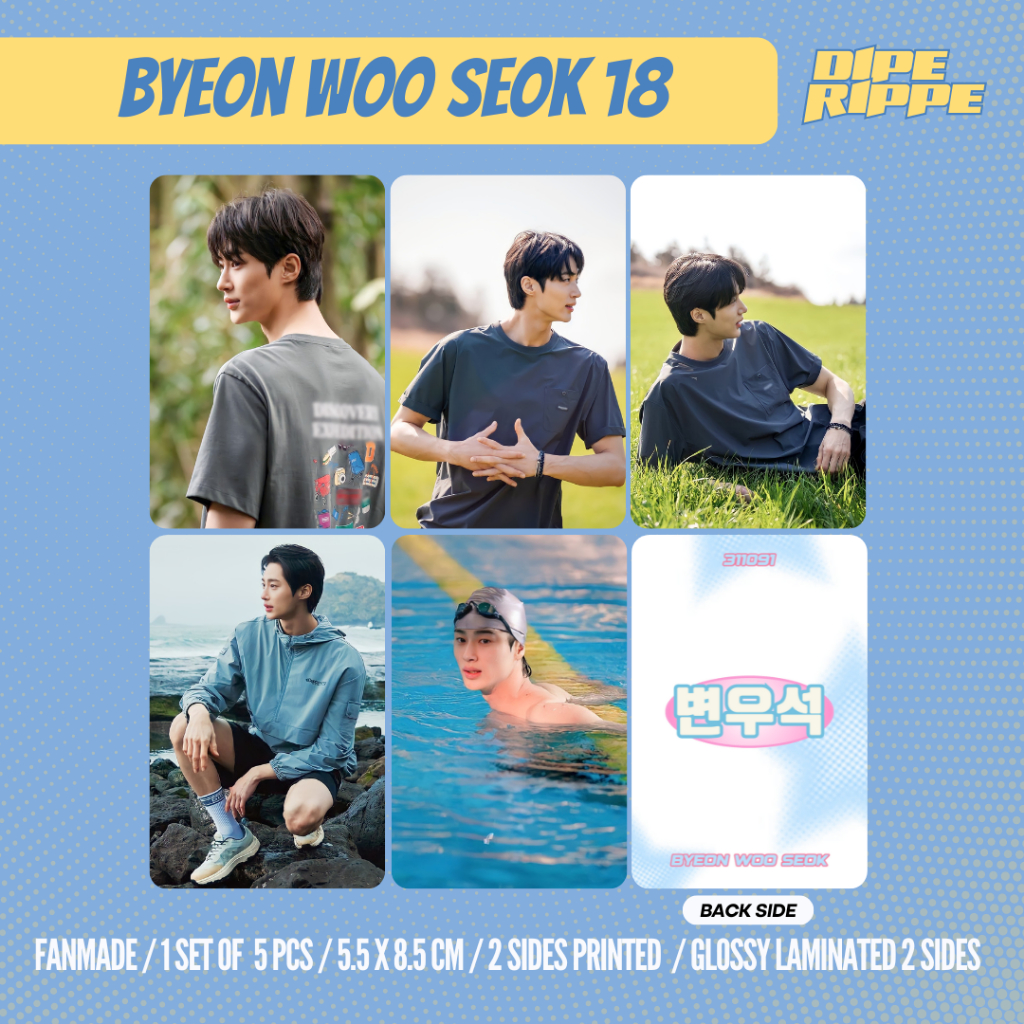 KDRAMA PHOTOCARD - BYEON WOO SEOK LOVELY RUNNER SUNJAE | Shopee Malaysia