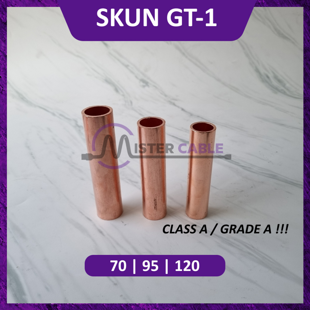 Skun GT-1 70 95 120 mm CU Skun Connection Sok Copper Cable Cable Copper ...